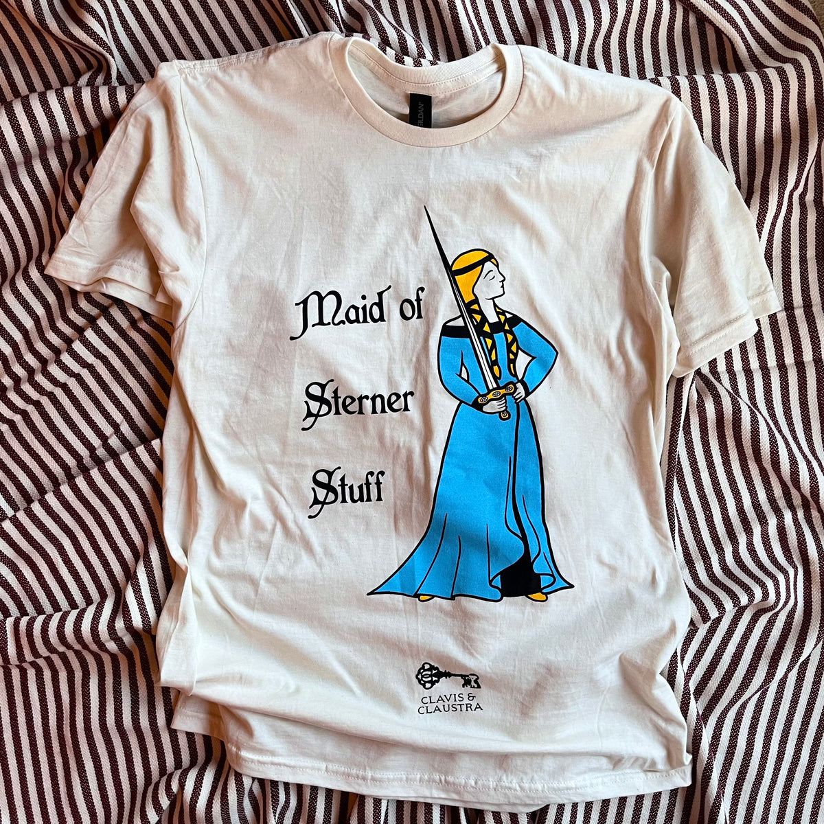 Maid of Sterner Stuff t-shirt – Clavis & Claustra